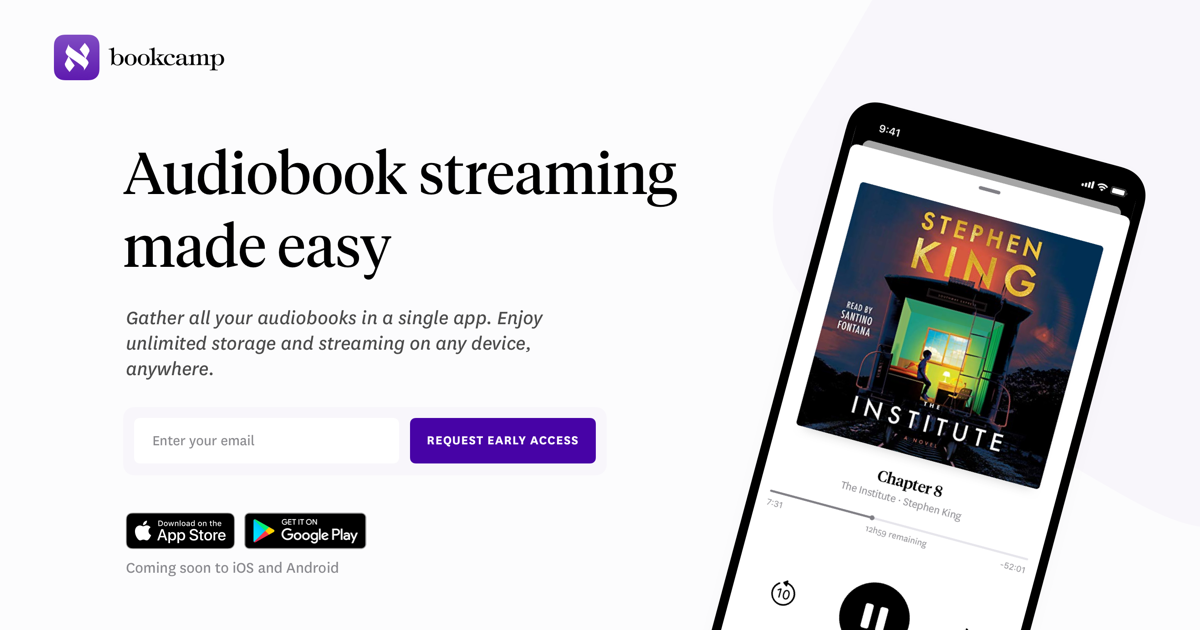 Audiobooks for Plex — Bookcamp
